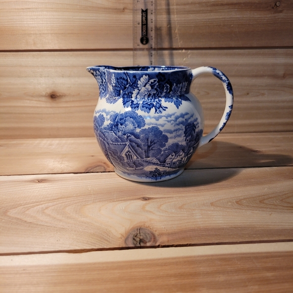 Enoch Woods | Kitchen | Vintage Enoch Woods English Scenery Blue White ...